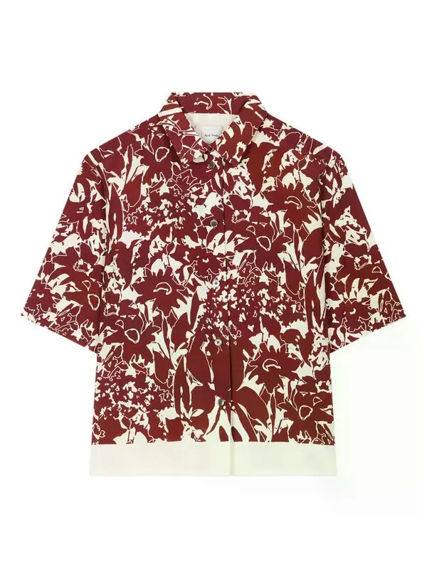 Paul Smith Floral Buttoned Shirt