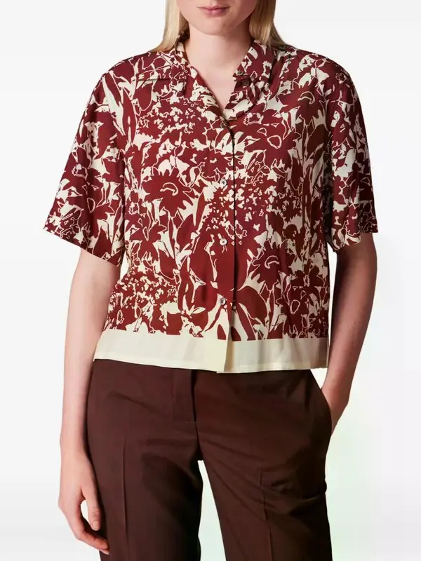 Paul Smith Floral Buttoned Shirt
