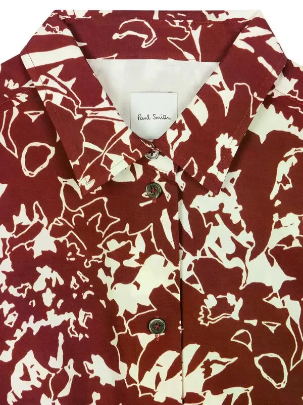 Paul Smith Floral Buttoned Shirt