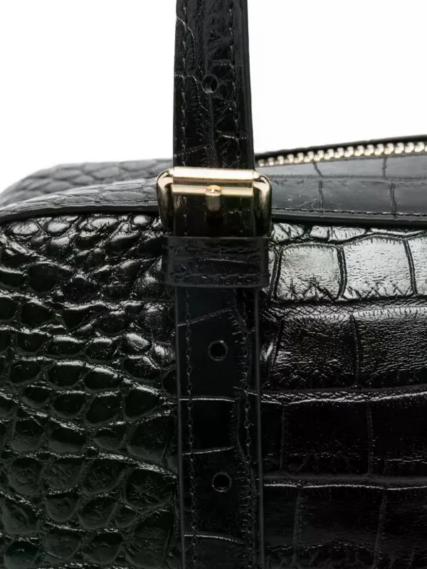 A.p.c. Virginie Crocodile-effect Shoulder Bag