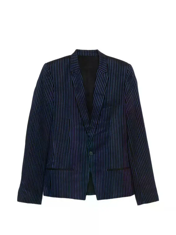HAIDER ACKERMANN Changeant Pinestripes Jacket