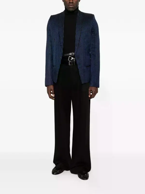 HAIDER ACKERMANN Changeant Pinestripes Jacket