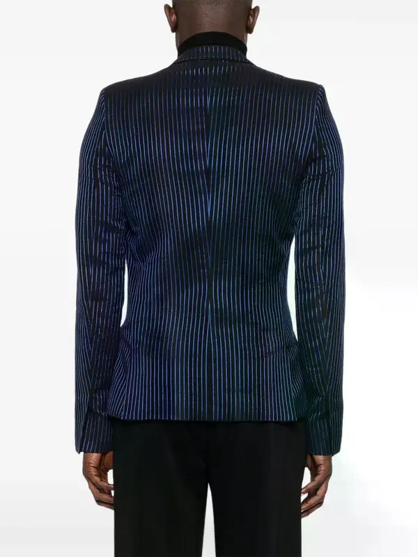 HAIDER ACKERMANN Changeant Pinestripes Jacket