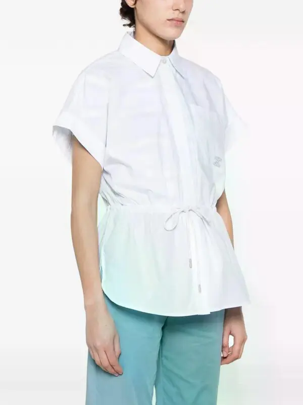 PANICALE Drawstring Pocket Shirt