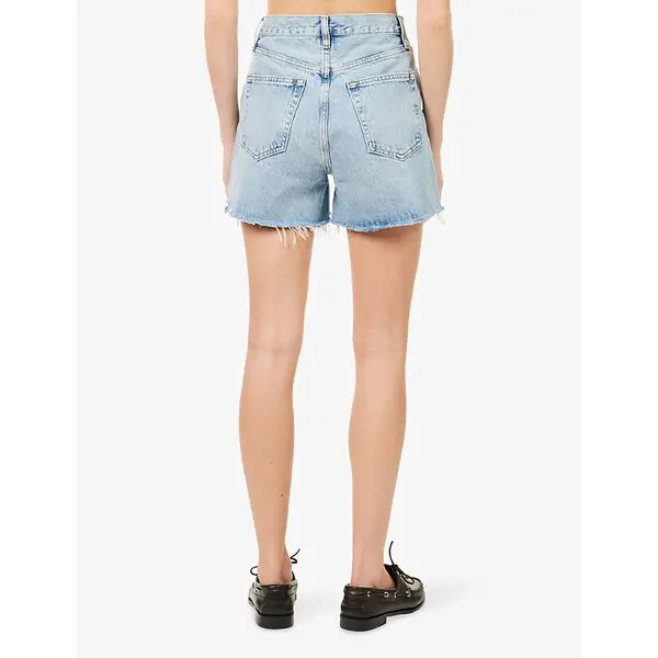 FRAME The Everyday High-rise Denim Shorts - Swindle