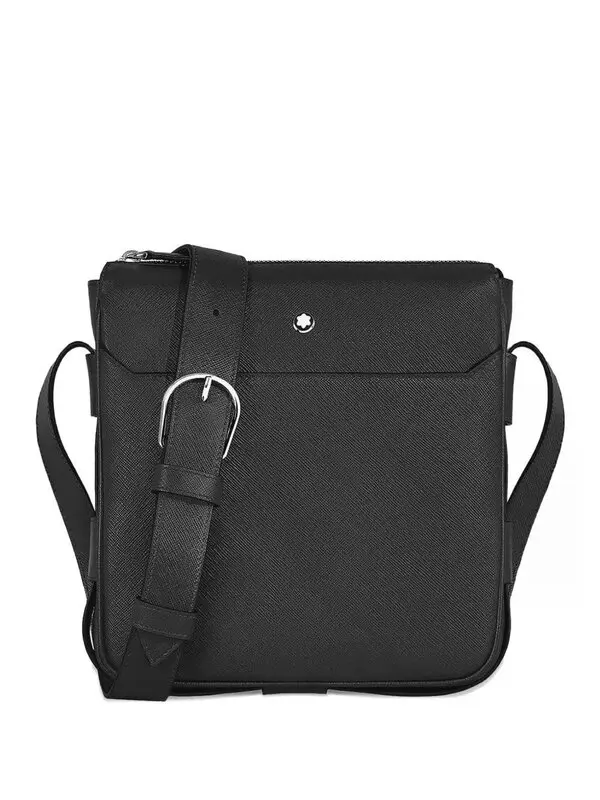 Montblanc Logo-detail Messenger Bag - Black