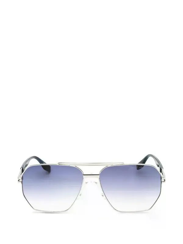 Marc Jacobs Geometric Full-rim Sunglasses - Silver