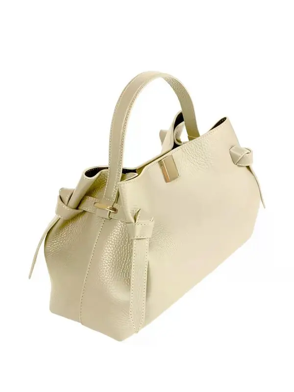 Yuzefi Gyoza Top Handle Shoulder Bag - Neutrals