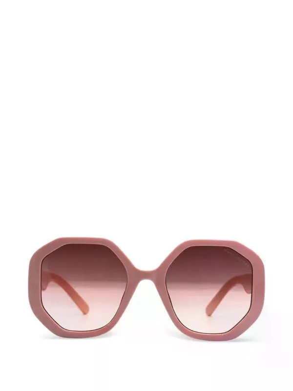 Marc Jacobs Geometric Frame Sunglasses - Pink