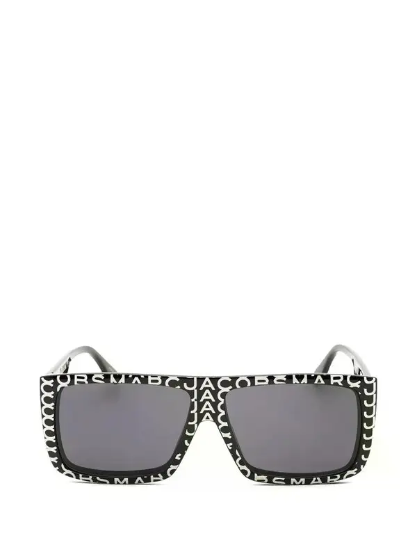 Marc Jacobs Patterned Full-rim Glasses - Black