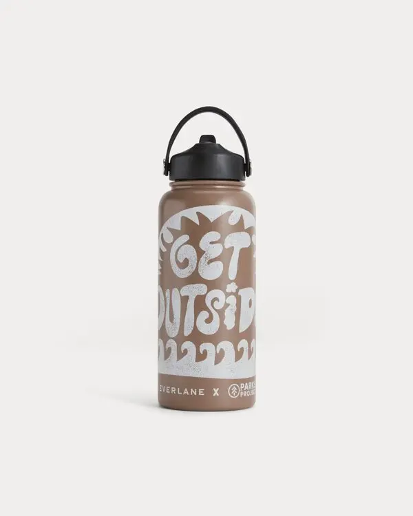 Everlane X Parks Project Water Bottle - Brown