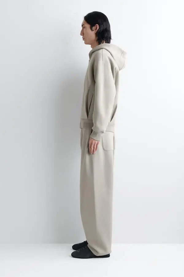 Cos Cotton-piqué Oversized Barrel-leg Joggers