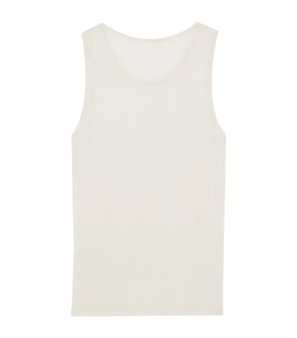 Saint Laurent Cotton Cassandre Tank Top