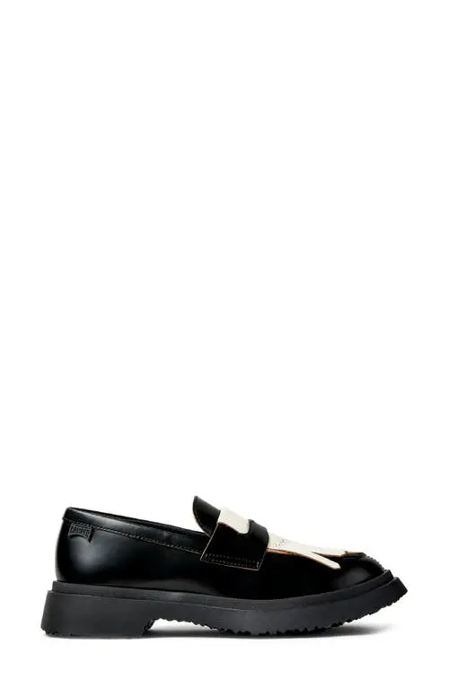 Camper Walden Twins Mismatch Loafer - Black Multi