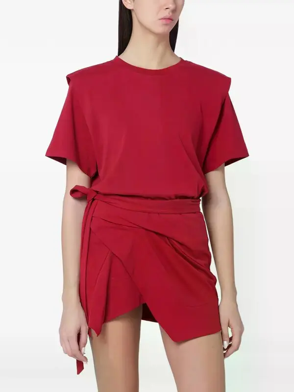 Isabel Marant Étoile Shoulder Pad T-shirt - Red