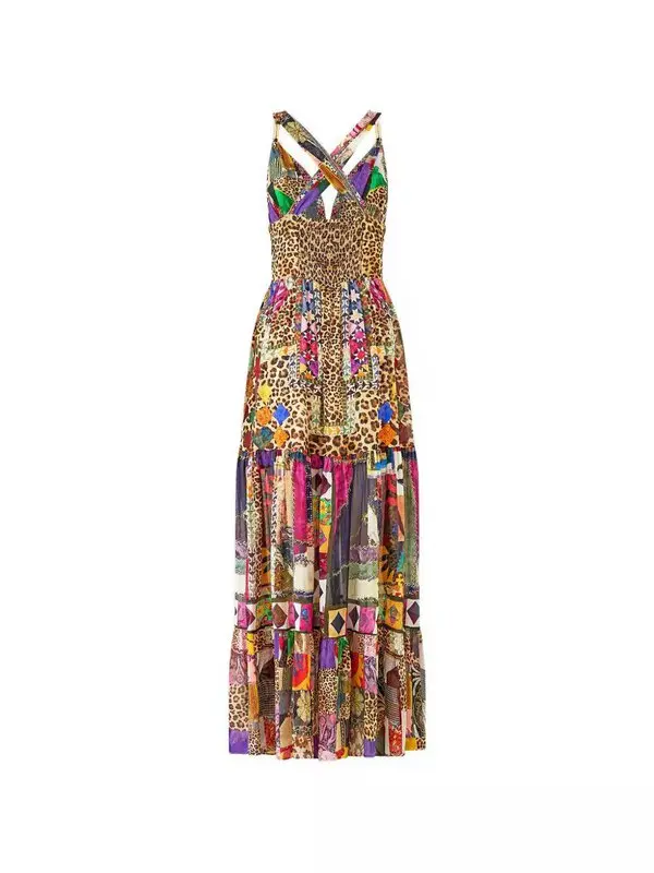 Camilla Tiered Ruffles Maxi Dress