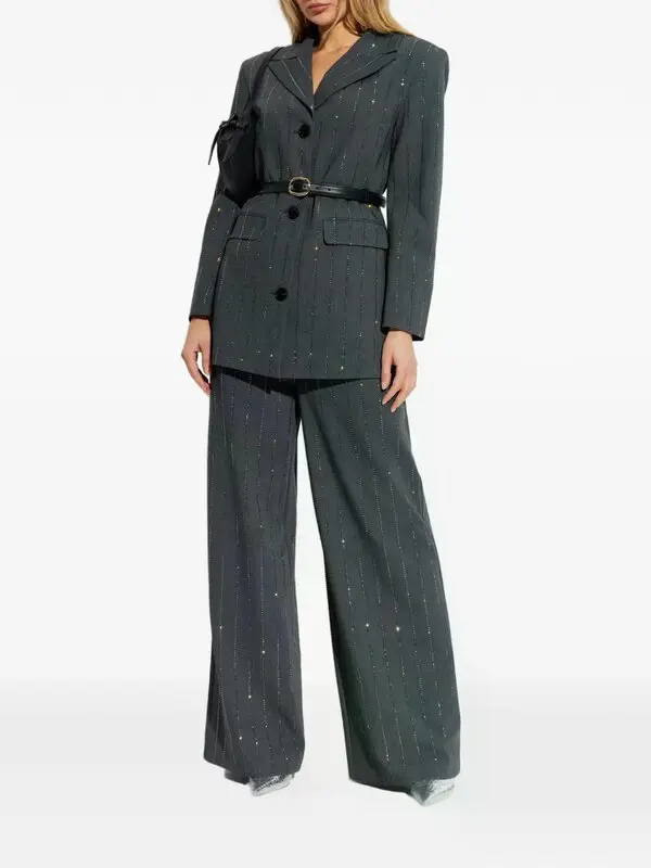 SELF-PORTRAIT Beaded Drawstring Trousers