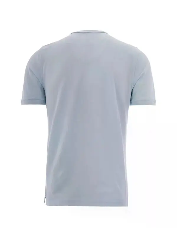 K-WAY Logo-appliqué Polo Shirt - Blue