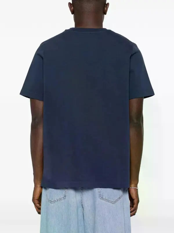 Casablanca Shockwave Crew-neck T-shirt - Blue