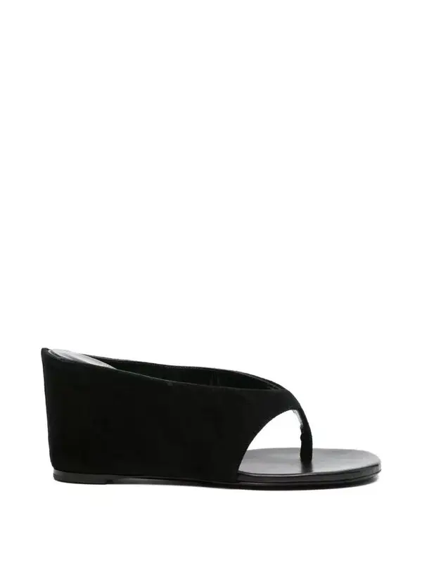 JUDE Yaga Wedge Sandals - Black