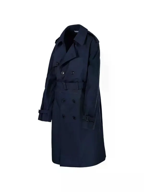 E.L.V. DENIM Hackney Belted Double-breasted Trench Coat