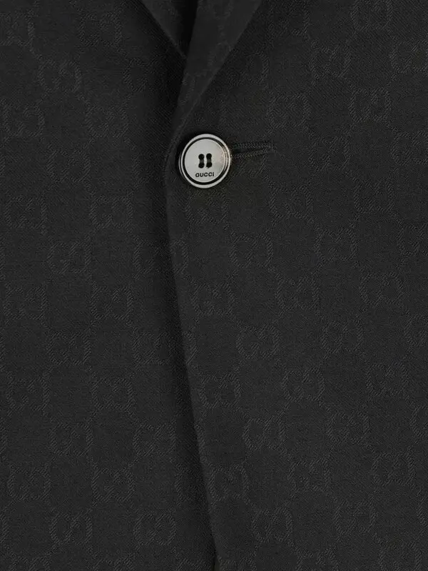 Gucci Patterned Pin Blazer