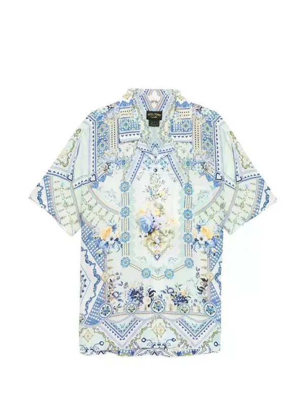 Camilla My Homespun Heart Shirt - Blue