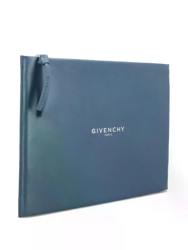 Givenchy Large Antigona Stamped Logo Clutch