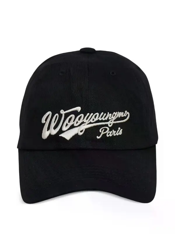 WOOYOUNGMI Logo Cap - Black