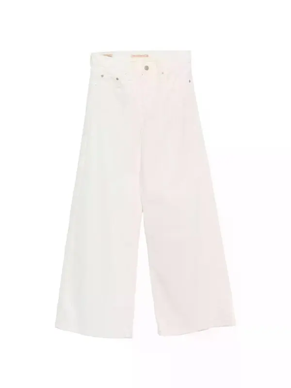 LEVI'S 728 High-rise Wide-leg Denim Jeans - Neutrals