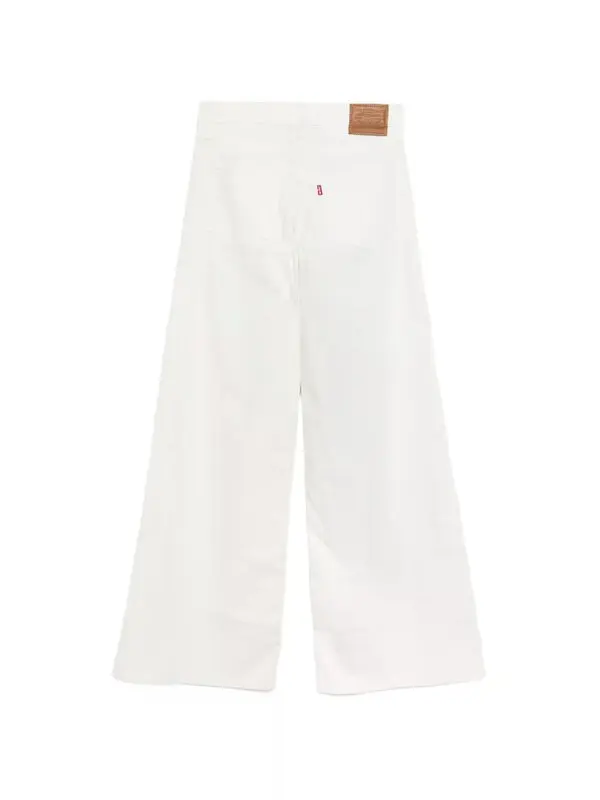 LEVI'S 728 High-rise Wide-leg Denim Jeans - Neutrals