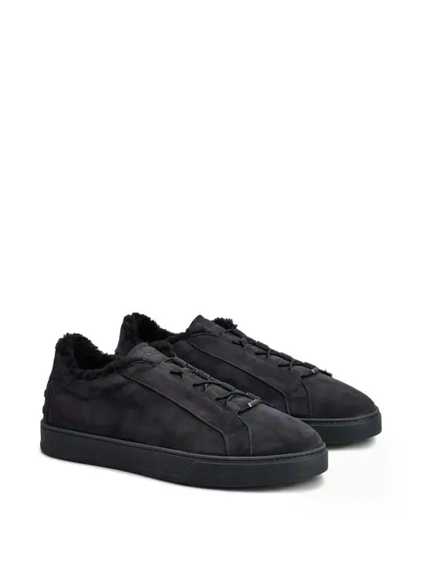 TOD'S Pashmy Suede Sneakers - Blue