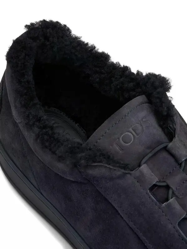 TOD'S Pashmy Suede Sneakers - Blue