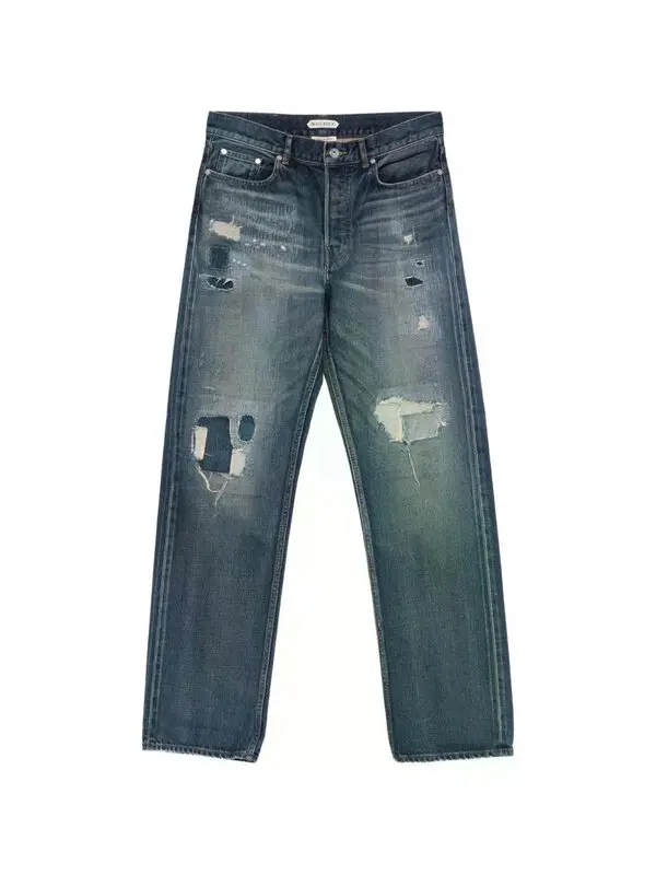 JW Anderson Patchwork Straight Leg Jeans