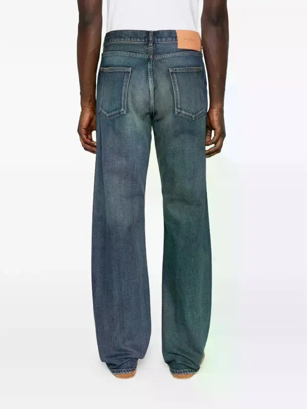JW Anderson Patchwork Straight Leg Jeans