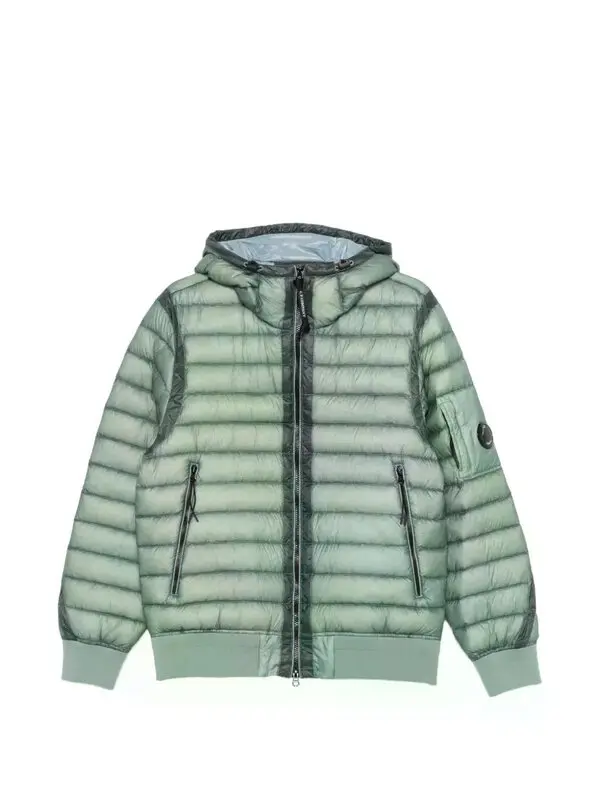 C.P. COMPANY Lens Hooded Jacket - Green