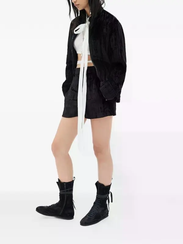 ANN DEMEULEMEESTER High-waist Tailored Shorts