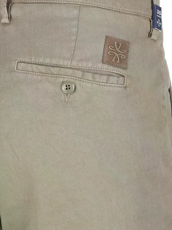 Jacob Cohen Logo-patch Trousers - Neutrals