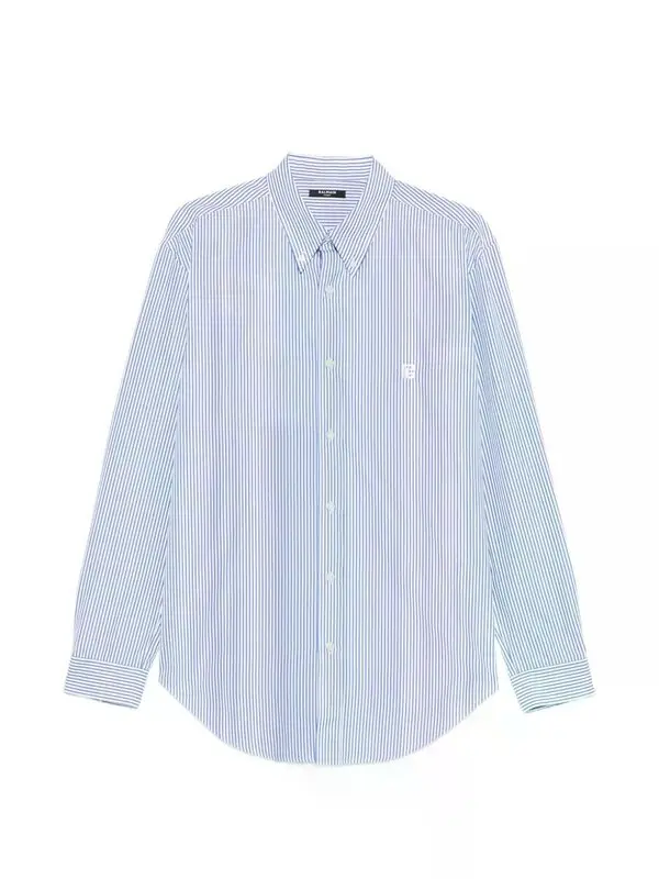 Balmain Striped-pattern Shirt