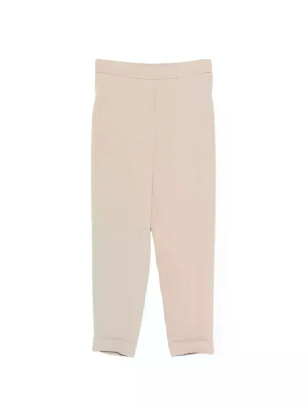 P.a.r.o.s.h Cuffed-hem Trousers - Neutrals