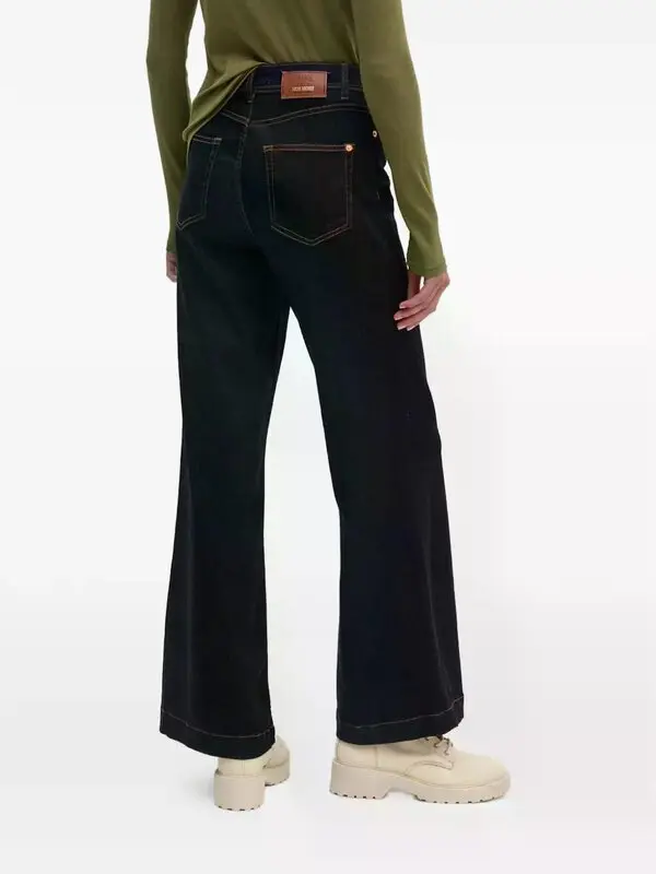 MOS MOSH Dara Contrast-stitch Jeans