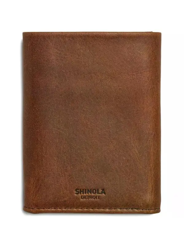 Shinola Trifold Navigator Wallet