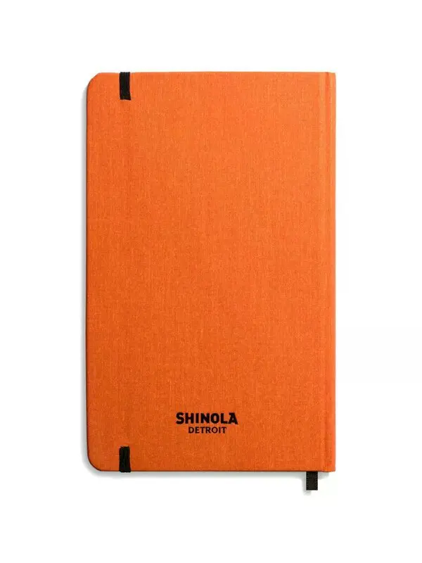 Shinola Medium Hard Ruled Journal - Orange