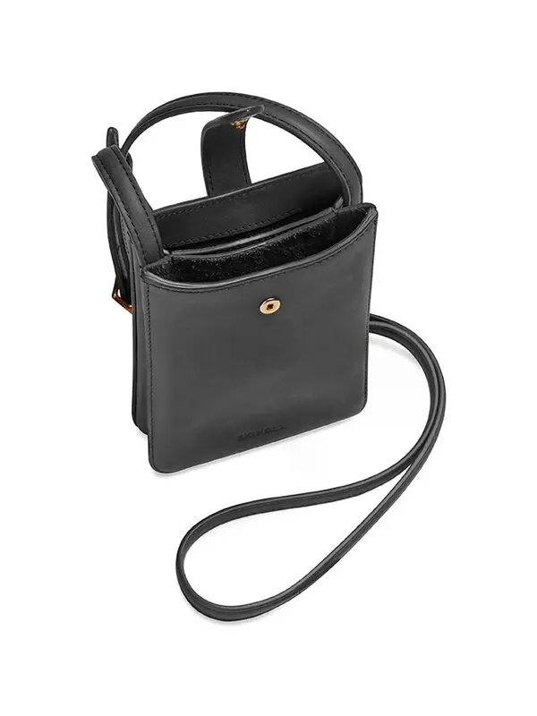 Shinola Leather Crossbody Bag