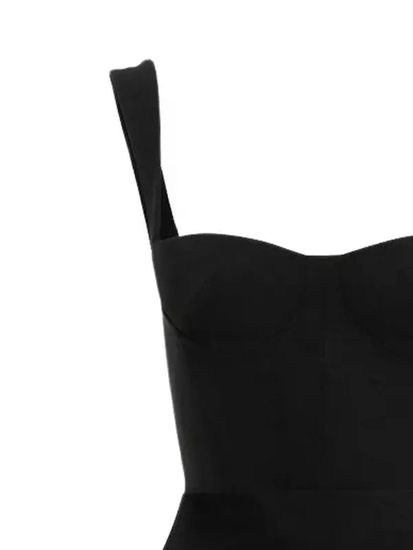Alex Perry Semi-sheer Maxi Dress - Black