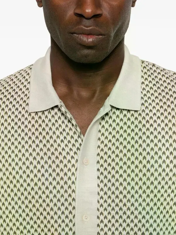 Paul Smith Patterned Collared Knitwear