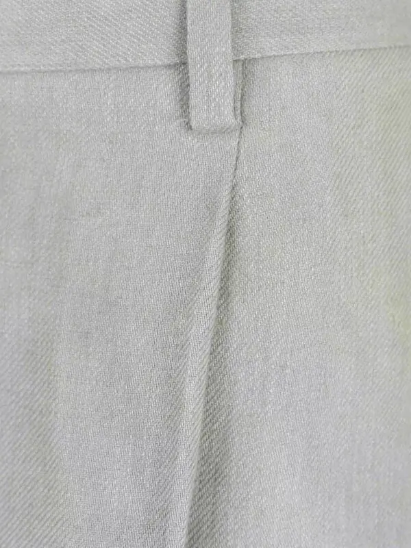 LARDINI Cuffed Turn-up Shorts - Grey