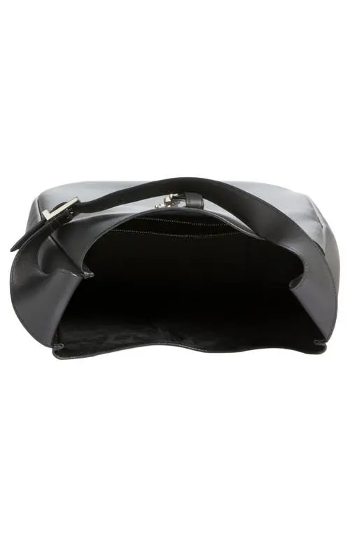 Saint Laurent Large 5 À 7 Leather Hobo Bag - Noir