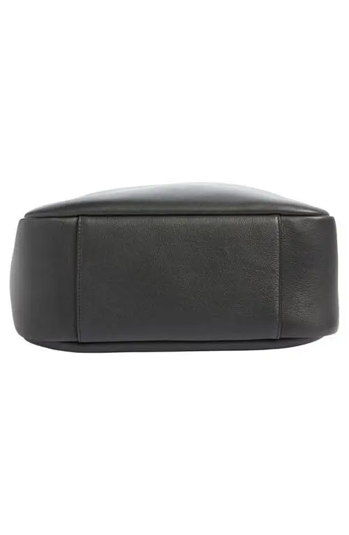 Saint Laurent Large 5 À 7 Leather Hobo Bag - Noir