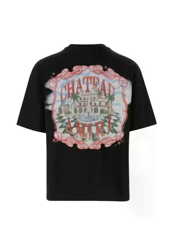 Amiri Chateau Sketch Printed T-shirt - Black